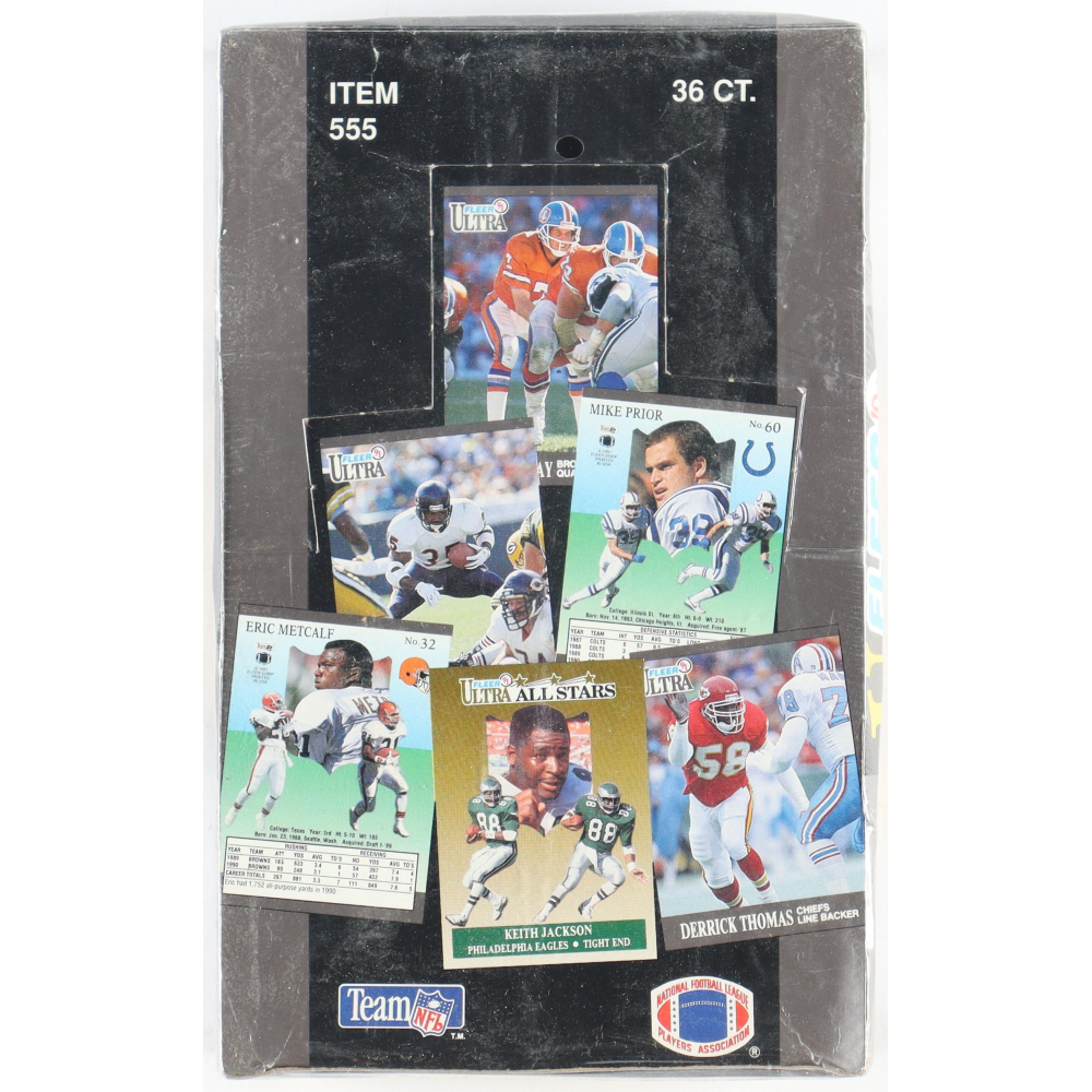 1991 Fleer Ultra Football Series 2 Wax Box With (36) Packs | Pristine Auction