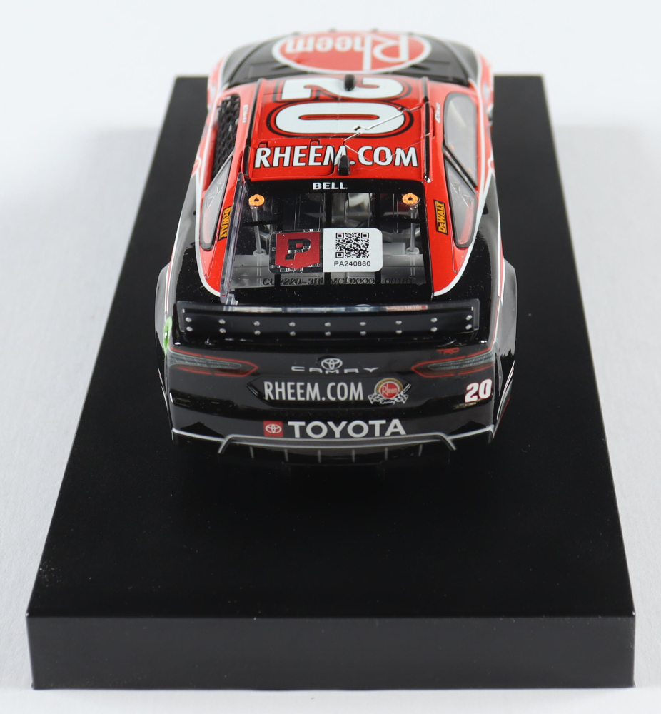 Christopher Bell Signed NASCAR #20 Rheem 2022 Camry - 1:24 Premium ...