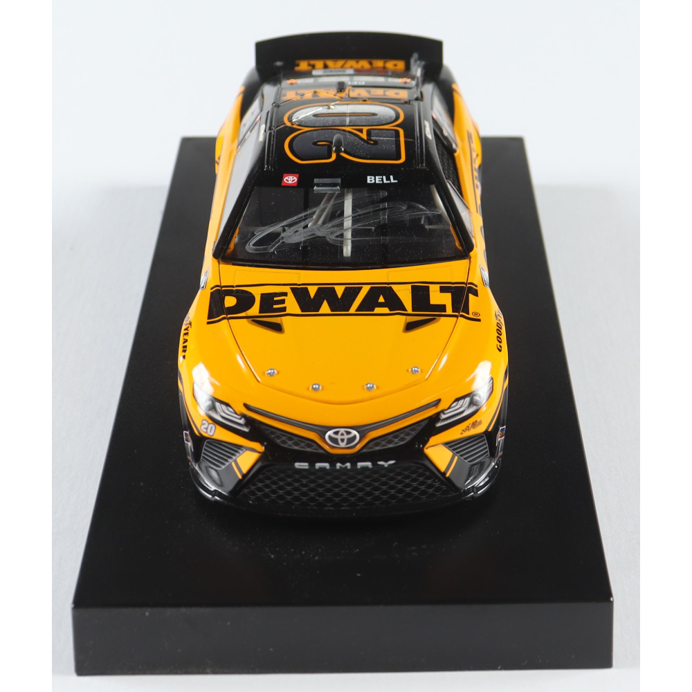 Christopher Bell Signed NASCAR #20 DeWALT 2022 Camry - 1:24 Premium ...