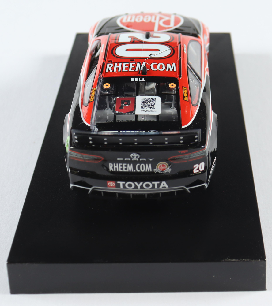 Christopher Bell Signed NASCAR #20 Rheem 2022 Camry - 1:24 Premium ...