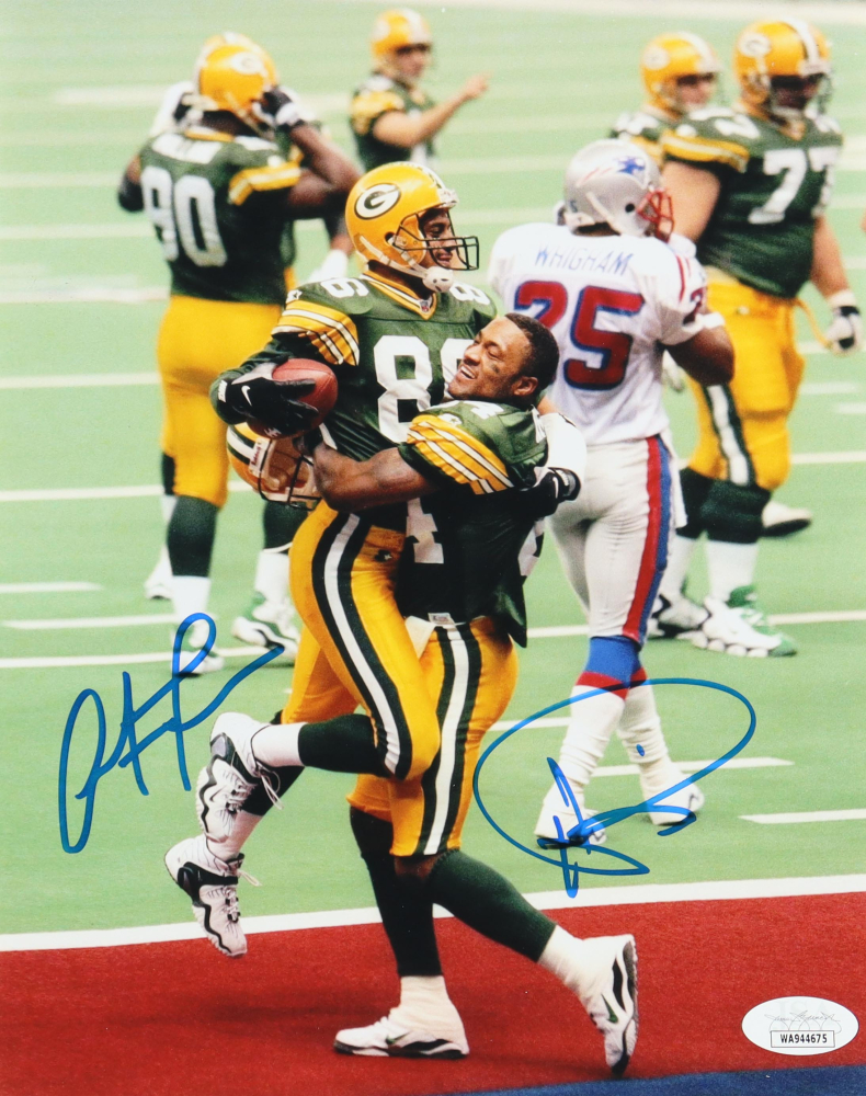 Antonio Freeman & Andre Rison Signed Packers 8x10 Photo (JSA ...