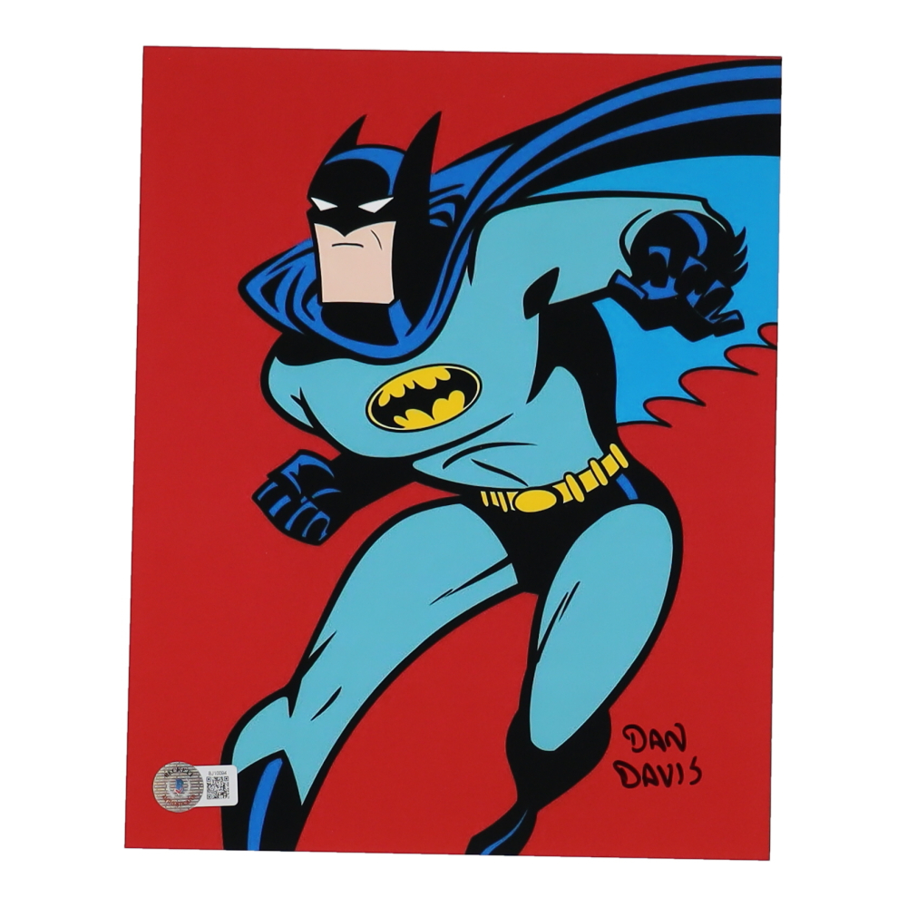 Dan Davis Signed "Batman" 8x10 Photo (Beckett) | Pristine Auction