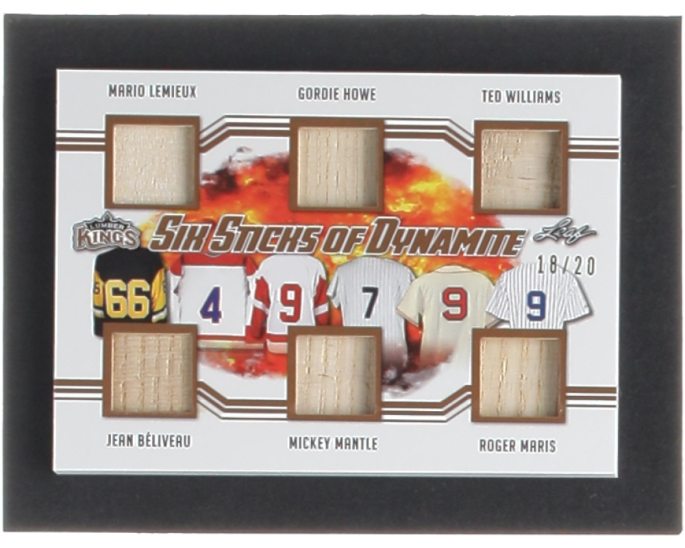 Mario Lemieux / Gordie Howe / Ted Williams / Jean Beliveau / Mickey ...