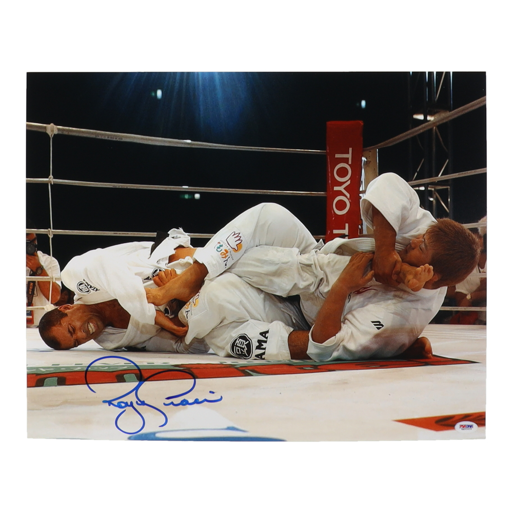 Royce Gracie Signed 16x20 Photo (PSA) | Pristine Auction