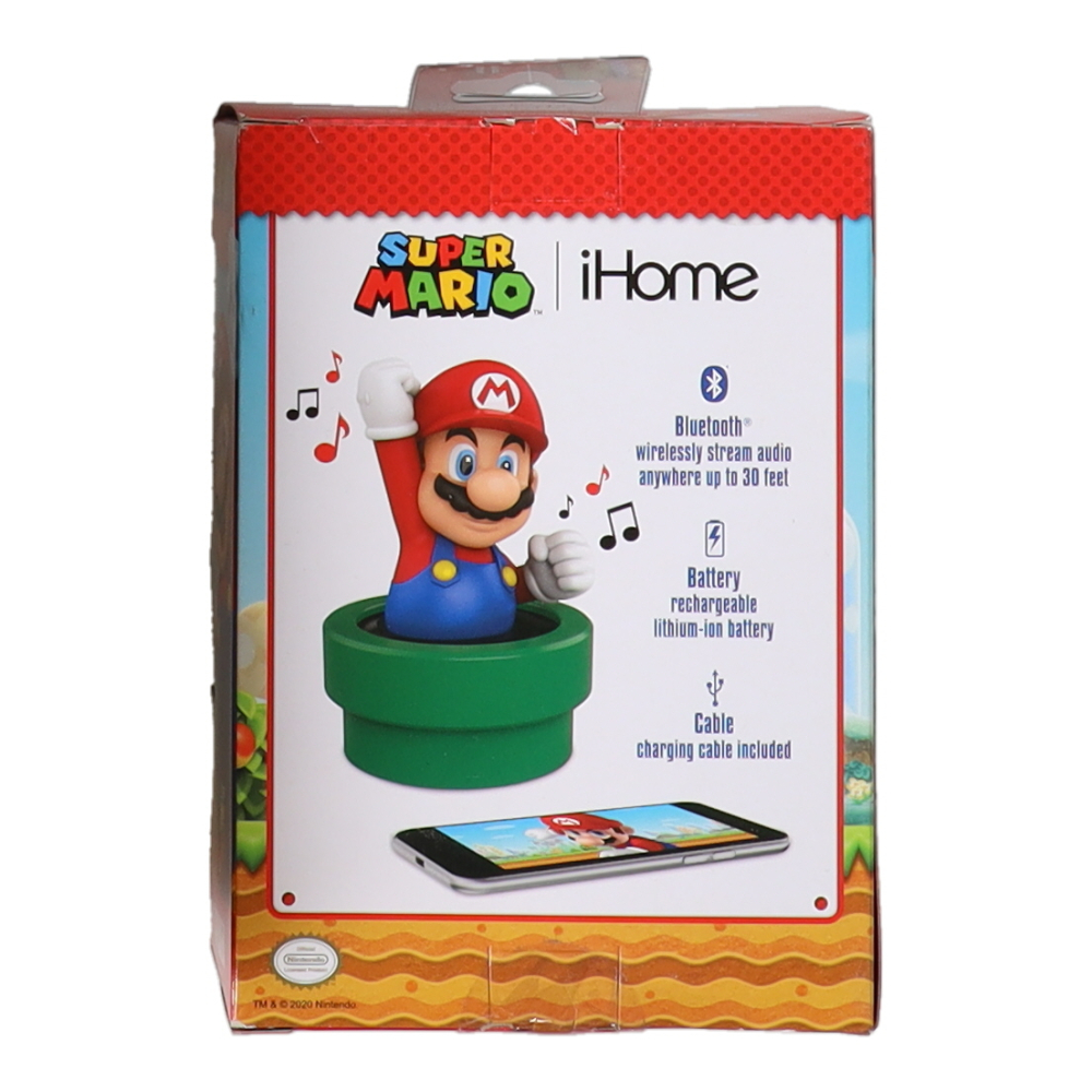 Charles Martinet Signed "Super Mario" iHome Speaker Inscribed "Mario Time!!" & "Woo Hoo!!!" (PSA ...