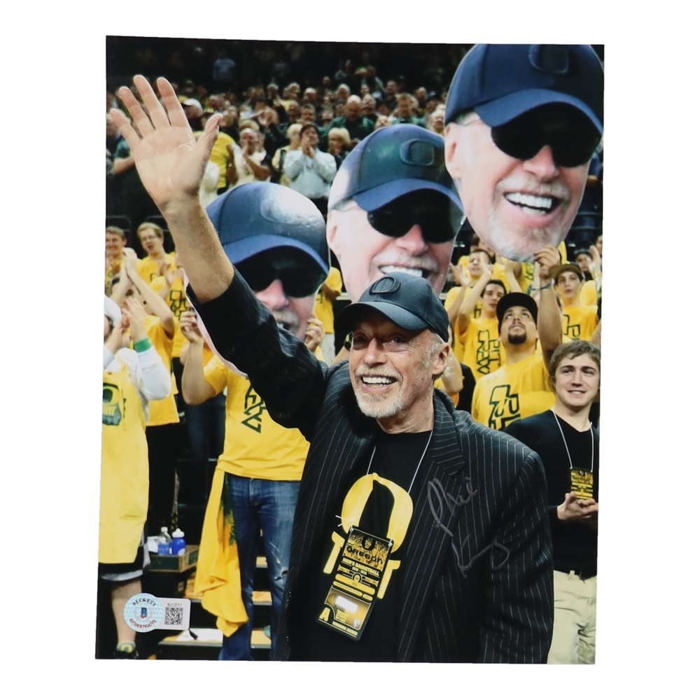 Phil Knight Signed 8x10 Photo (Beckett) | Pristine Auction