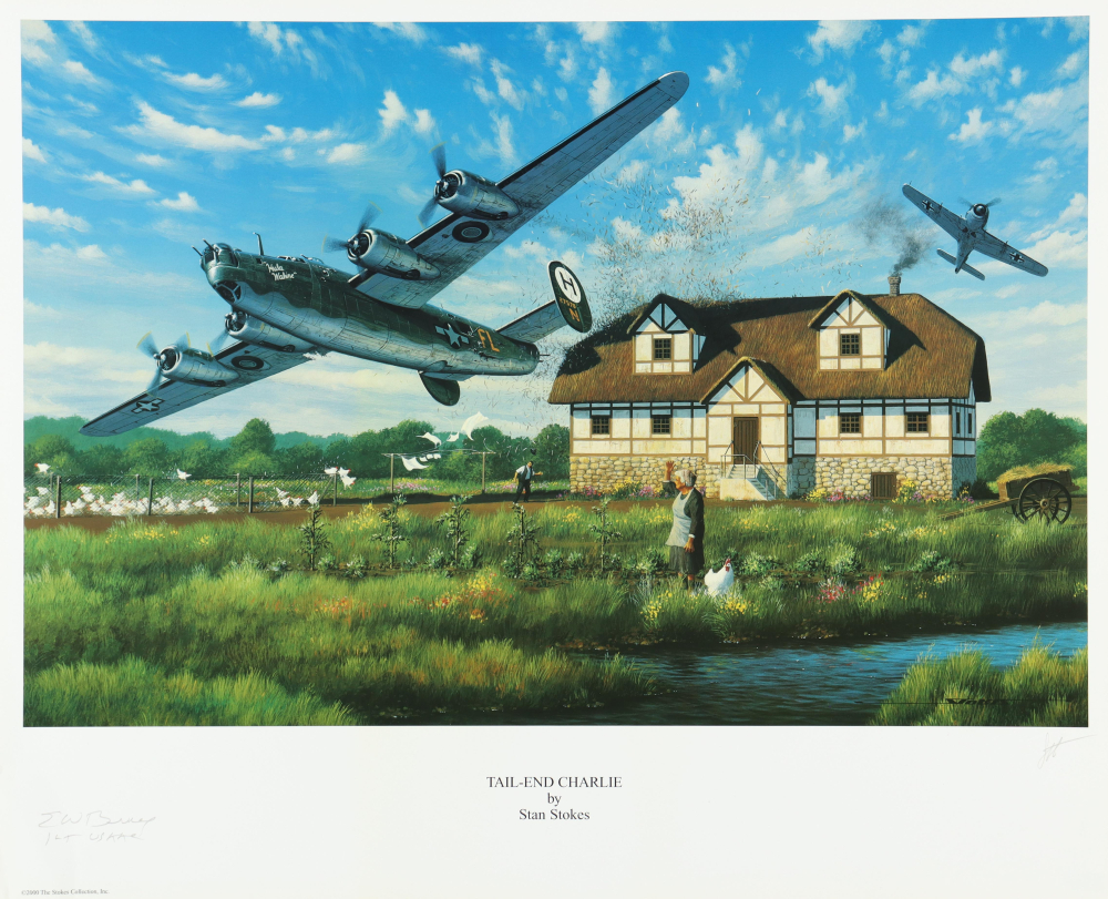 Stan Stokes Lithograph Signed By Ernest Bruce (AIV) | Pristine Auction
