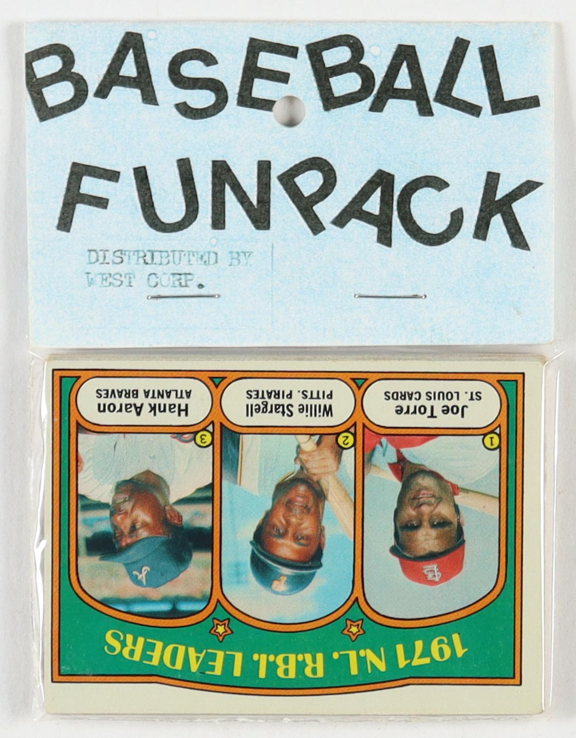 1972 Topps Baseball Fun Pack with (10) Cards | Pristine Auction
