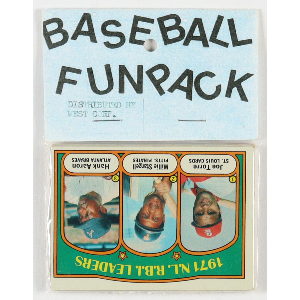 1972 Topps Baseball Fun Pack with (10) Cards | Pristine Auction