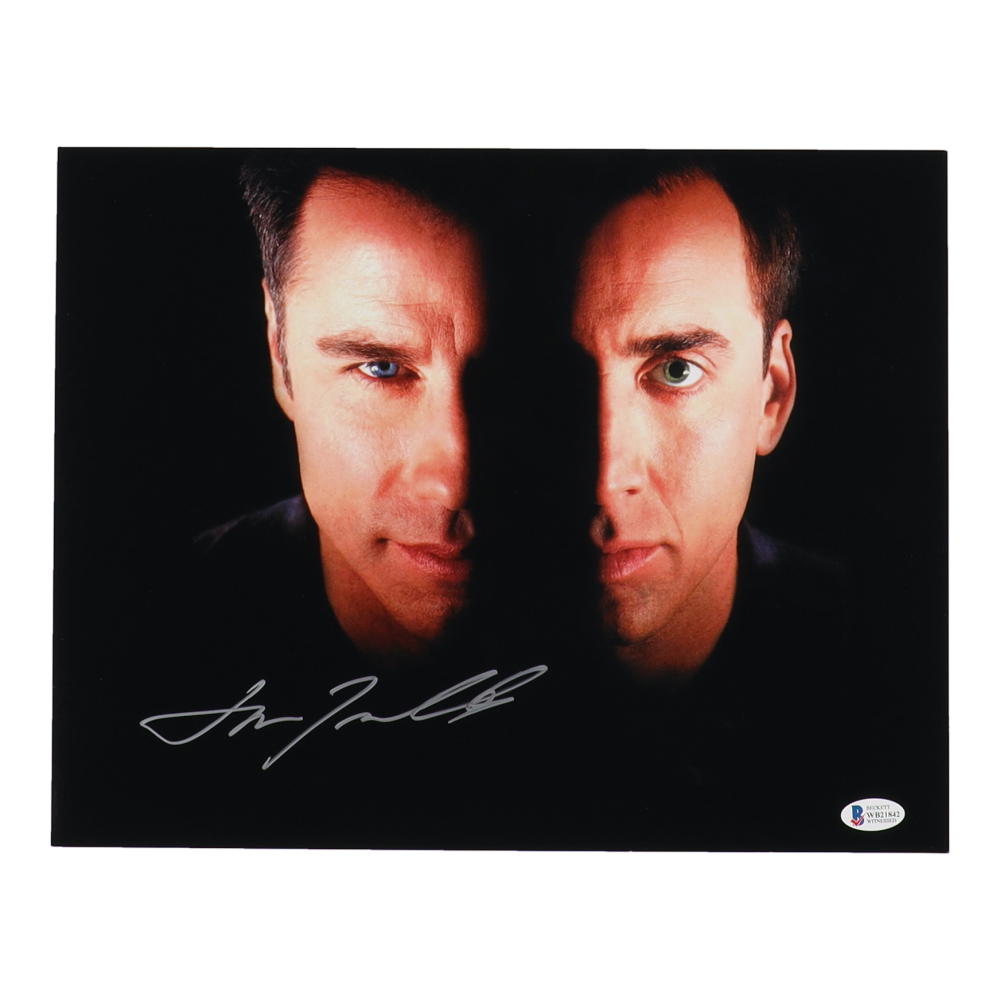 John Travolta Signed "Face/Off" 11x14 Photo (Beckett) | Pristine Auction