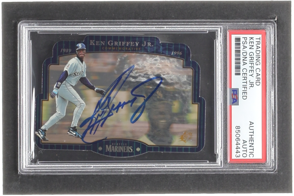 Ken Griffey Jr. Signed 1996 SPx #KG1 Comm. (PSA) | Pristine Auction
