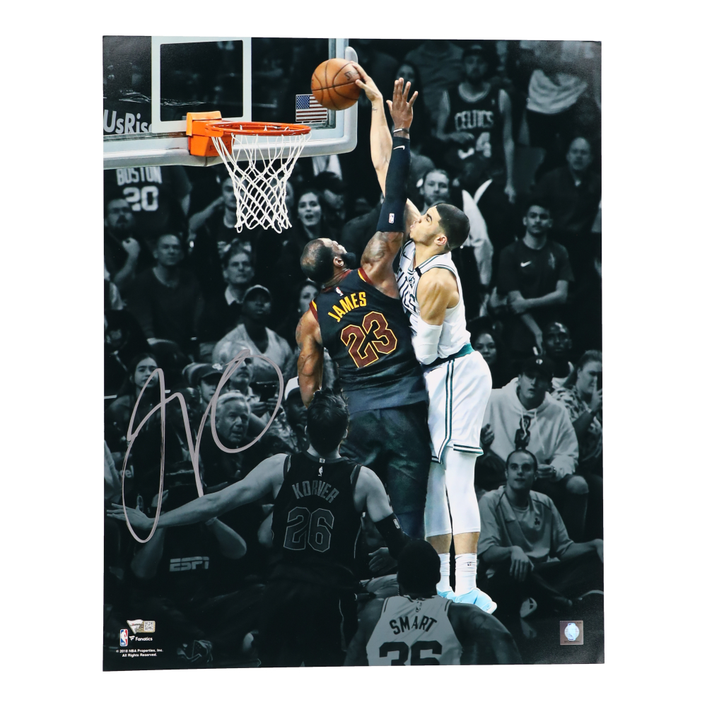 Jayson Tatum Signed Celtics 16x20 Photo (Fanatics) | Pristine Auction