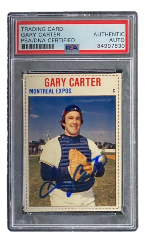 Gary Carter Signed 1979 Hostess #24 (PSA) | Pristine Auction