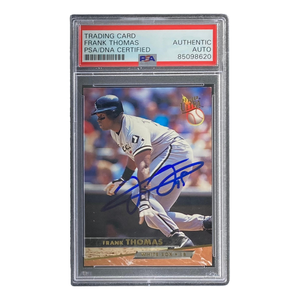 Frank Thomas Signed 1993 Ultra #181 (PSA) | Pristine Auction