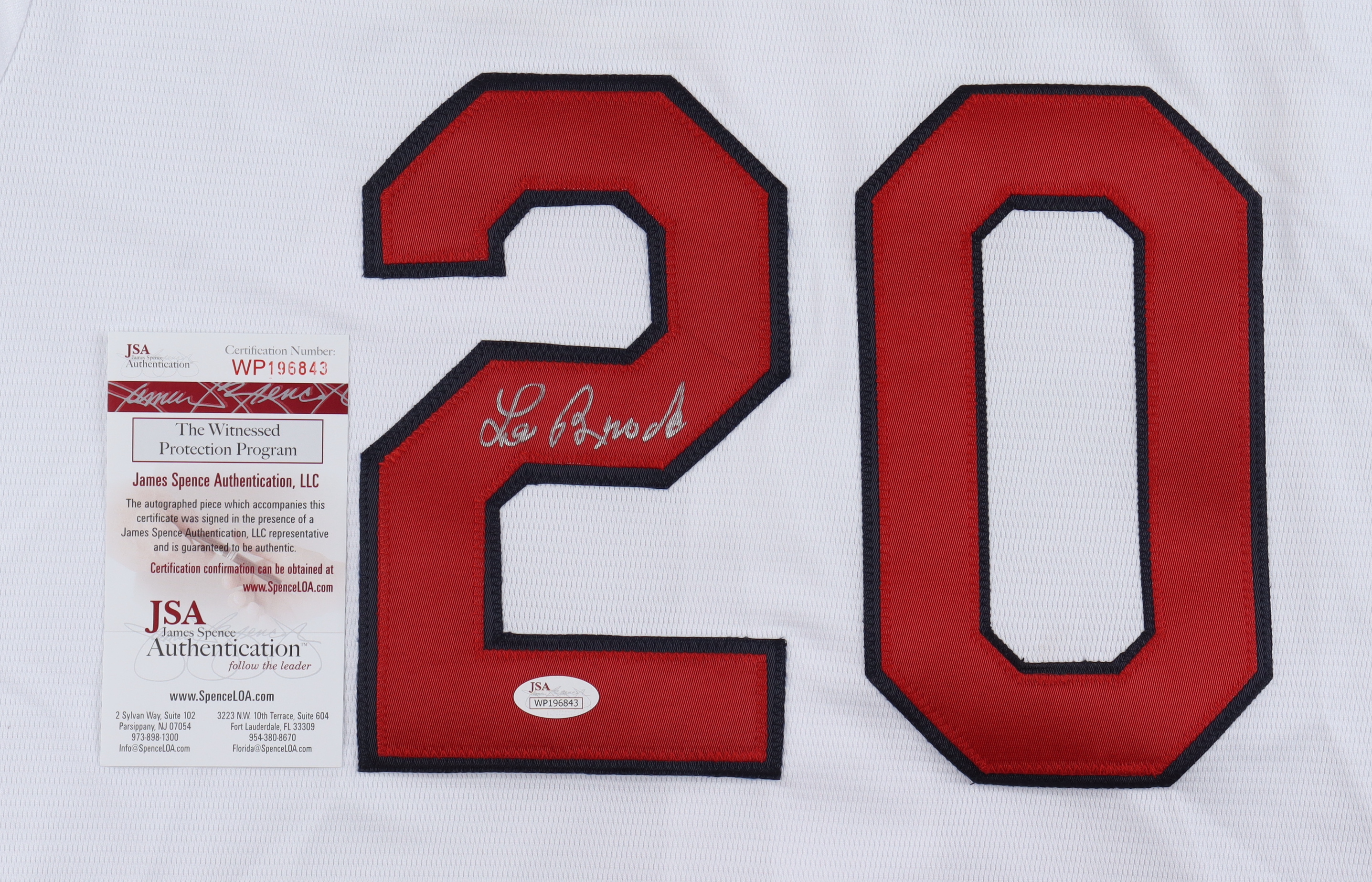 Lou Brock Signed Cardinals Jersey (JSA) | Pristine Auction