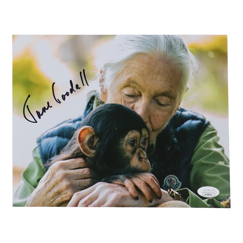 Jane Goodall Signed 8x10 Photo (JSA) | Pristine Auction