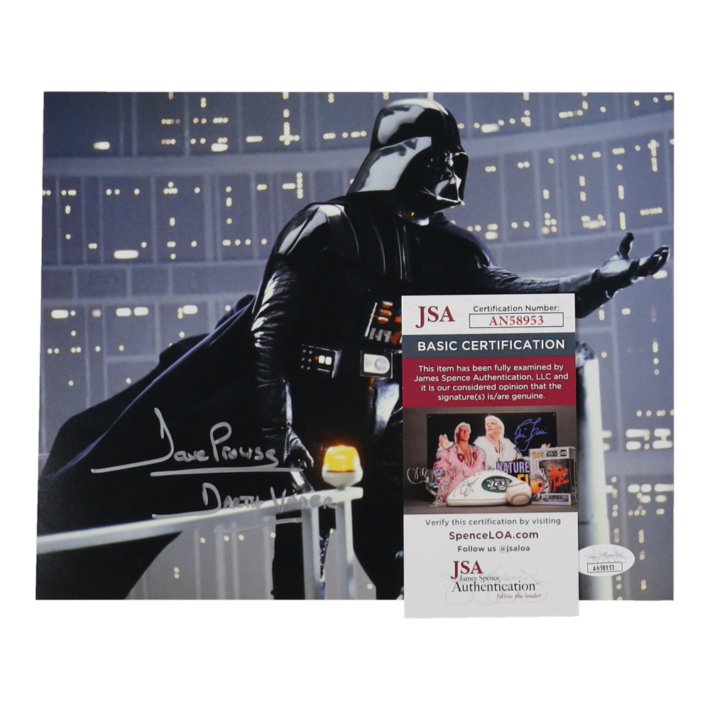 David Prowse Signed 8x10 Photo Inscribed "Darth Vader" (JSA) | Pristine ...
