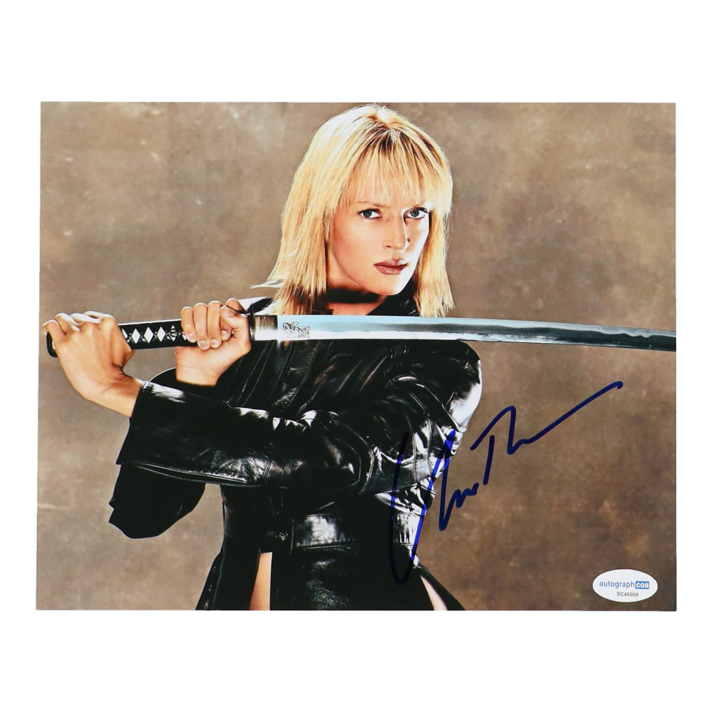 Uma Thurman Signed "Kill Bill" 8x10 Photo (ACOA) | Pristine Auction