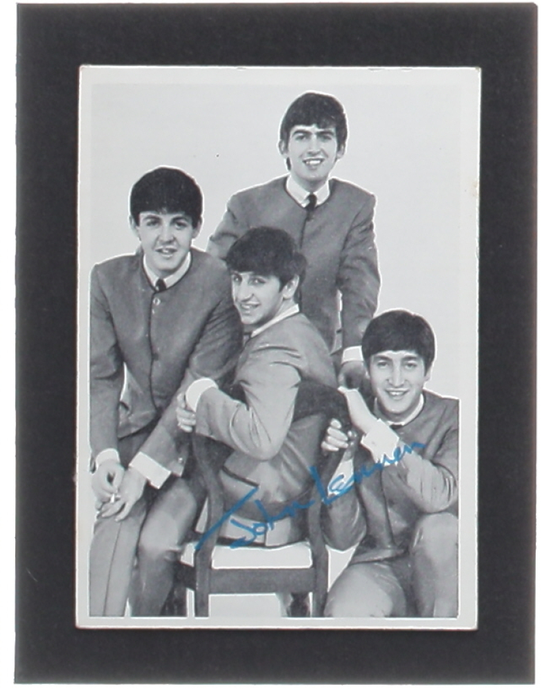 John, Paul, George, Ringo 1964 Topps The Beatles Black and White #20 ...