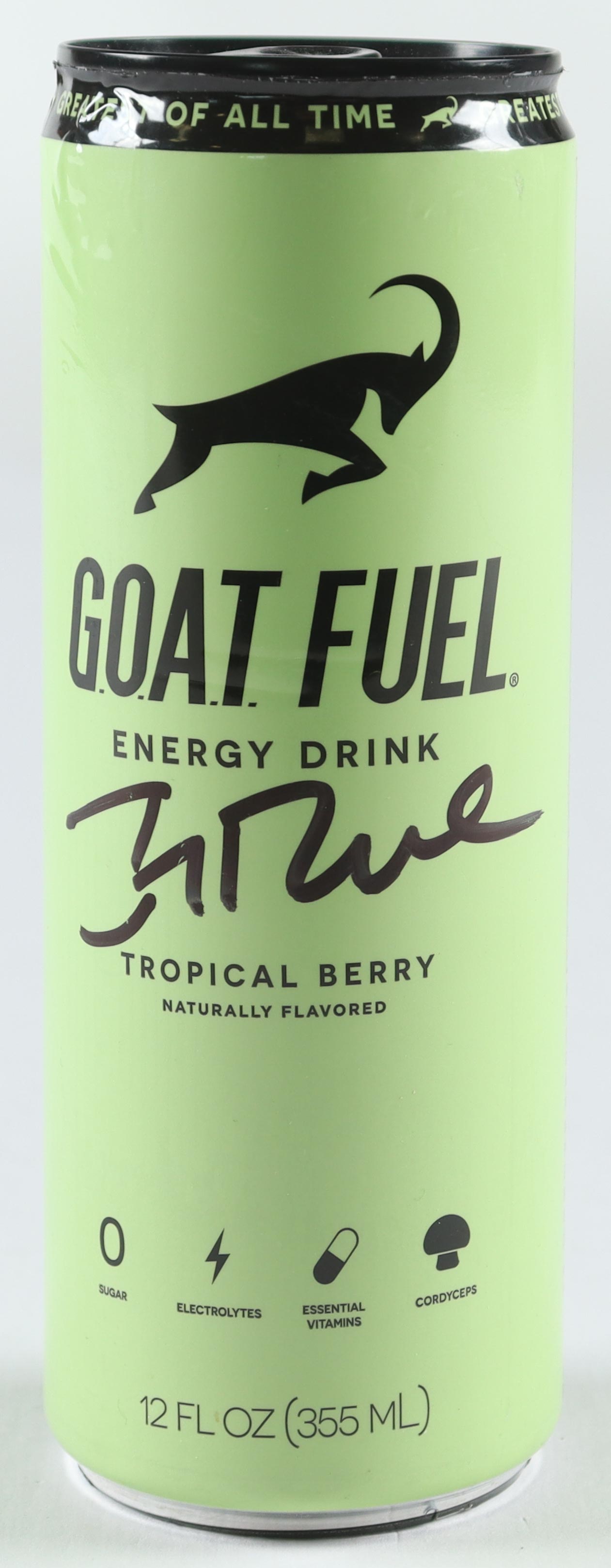 Jerry Rice Signed G.O.A.T. Fuel Energy Drink (Beckett) | Pristine Auction