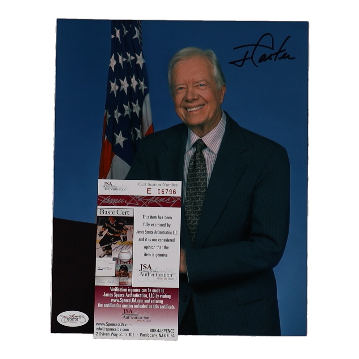 Jimmy Carter Signed 8x10 Photo (JSA) | Pristine Auction
