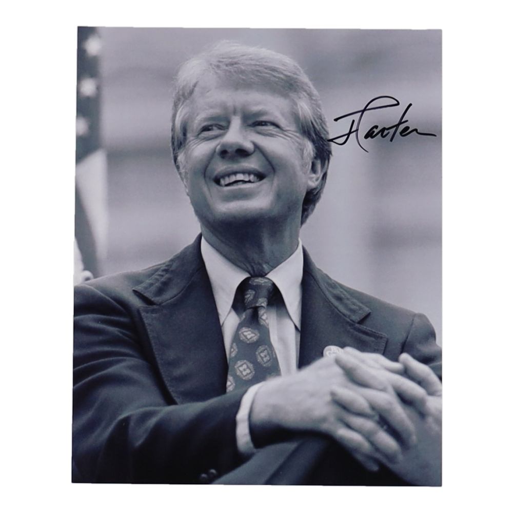 Jimmy Carter Signed 8x10 Photo (JSA) | Pristine Auction