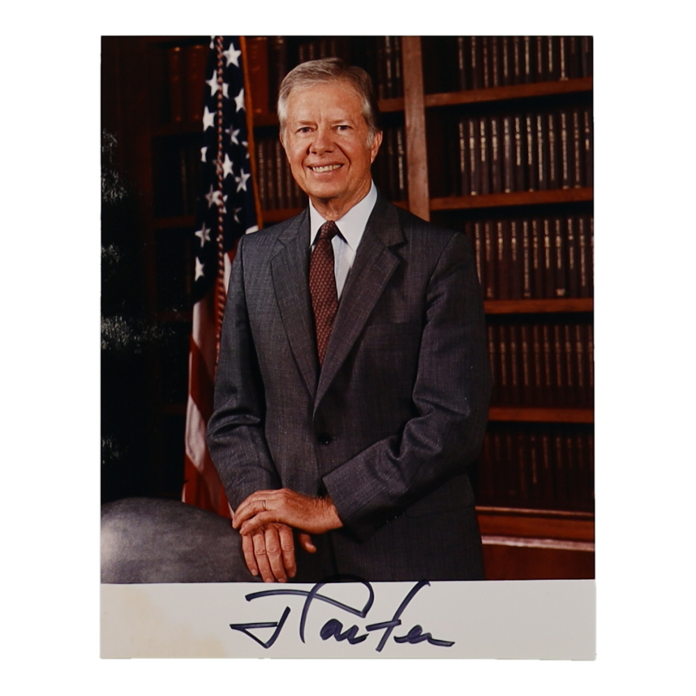 Jimmy Carter Signed 8x10 Photo (JSA) | Pristine Auction