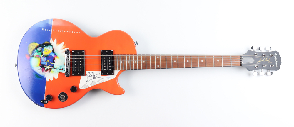 Dave Matthews Signed "Dave Matthews Band" Epiphone Les Paul 39 ...