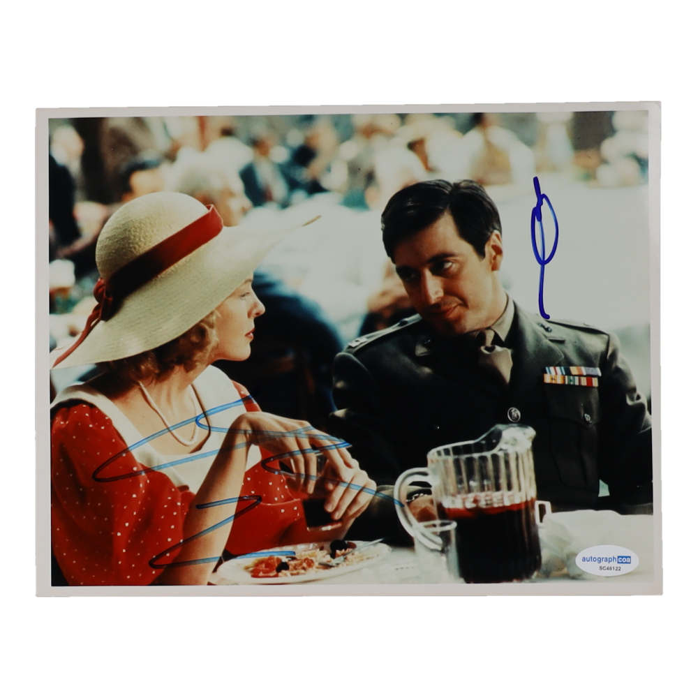 Diane Keaton & Al Pacino Signed "The Godfather" 8x10 Photo (ACOA) | Pristine Auction