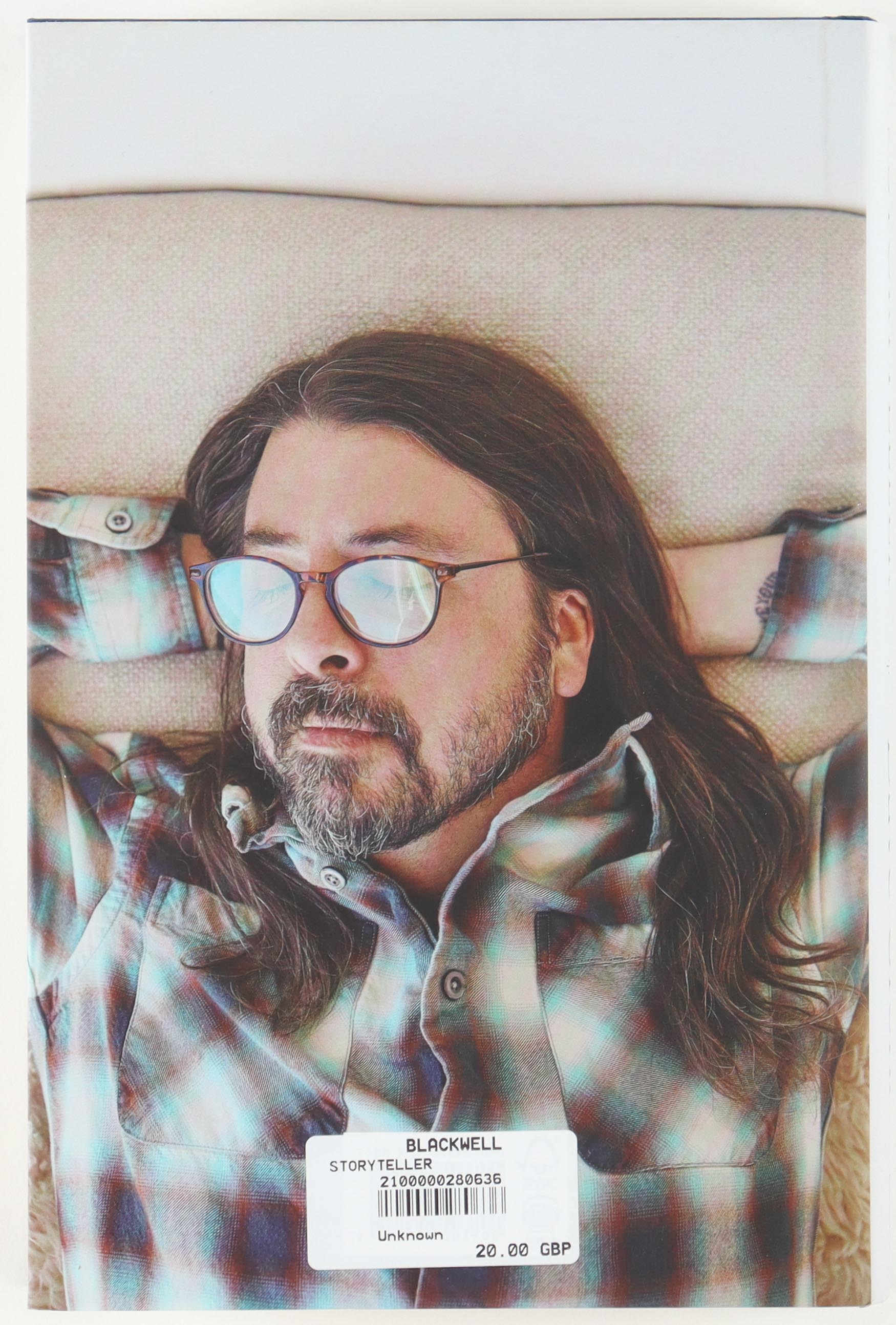 Dave Grohl Signed "The Storyteller: Tales of Life and Music" Hardcover ...