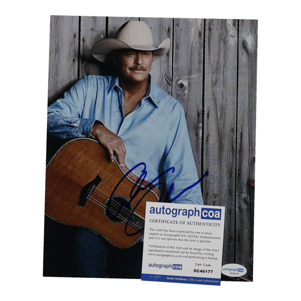 Alan Jackson Signed 8x10 Photo (ACOA) | Pristine Auction