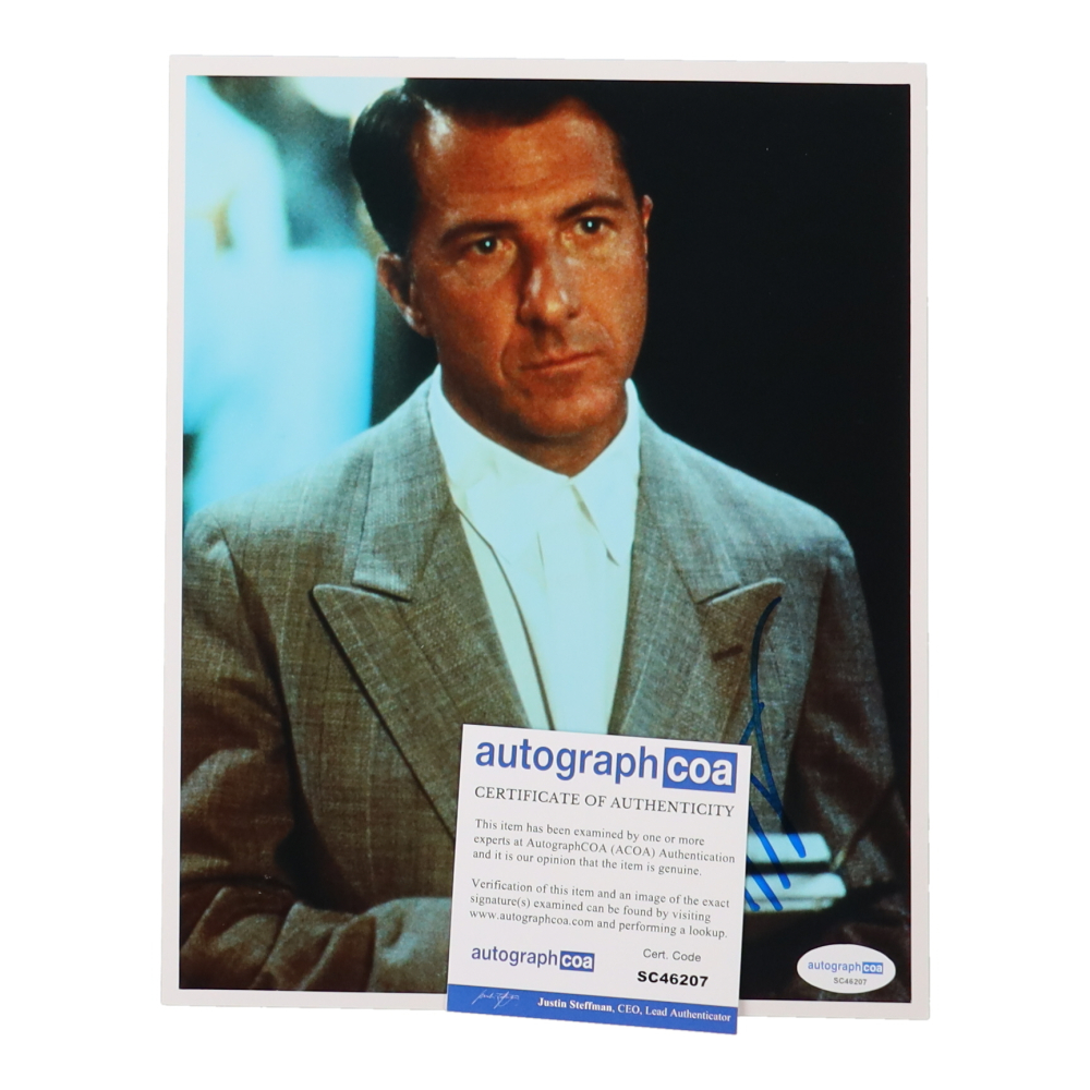 Dustin Hoffman Signed "Rain Man" 8x10 Photo (ACOA) | Pristine Auction