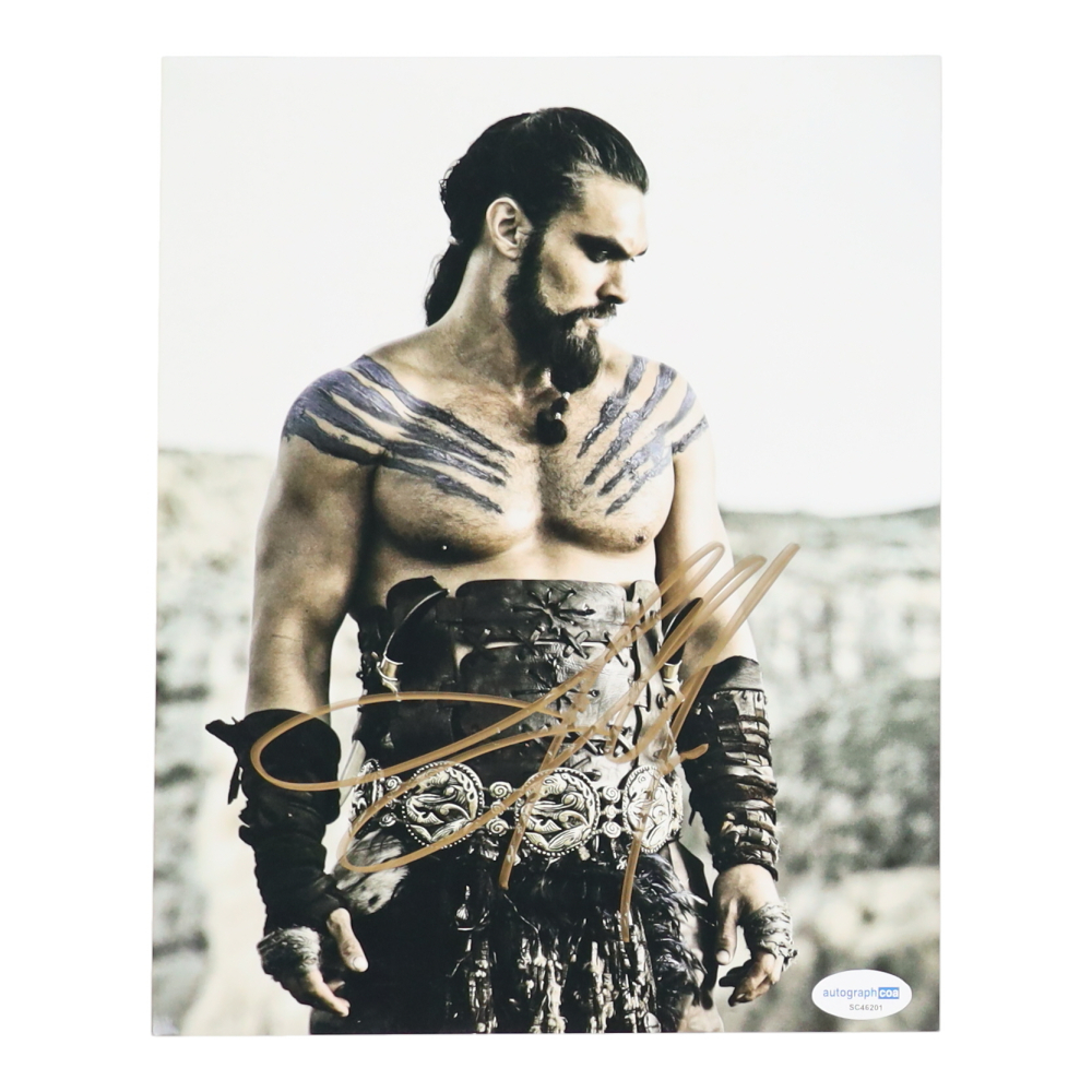 Jason Momoa Signed "Game of Thrones" 8x10 Photo (ACOA) | Pristine Auction