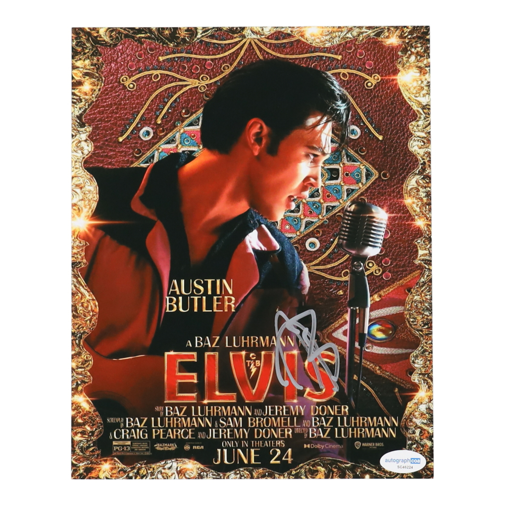Austin Butler Signed "Elvis" 8x10 Photo (ACOA) | Pristine Auction