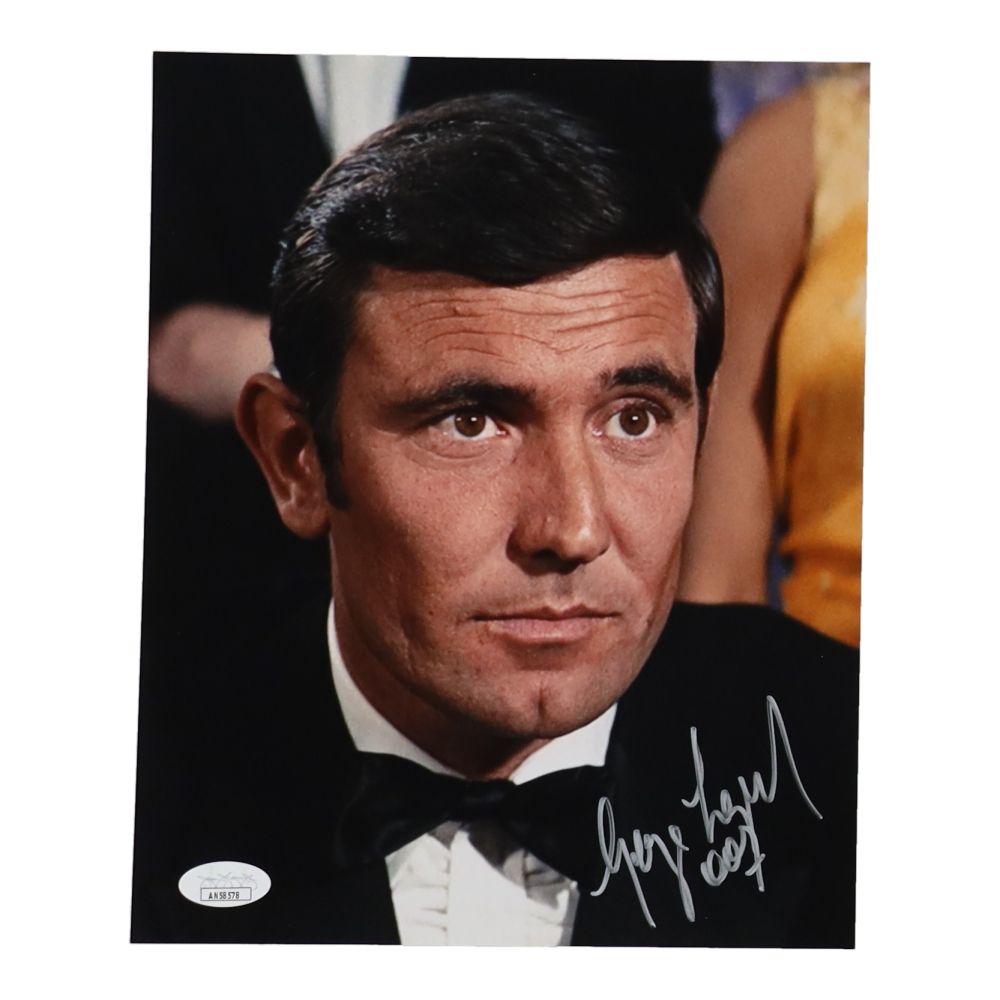 George Lazenby Signed "On Her Majesty's Secret Service" 8x10 Photo ...