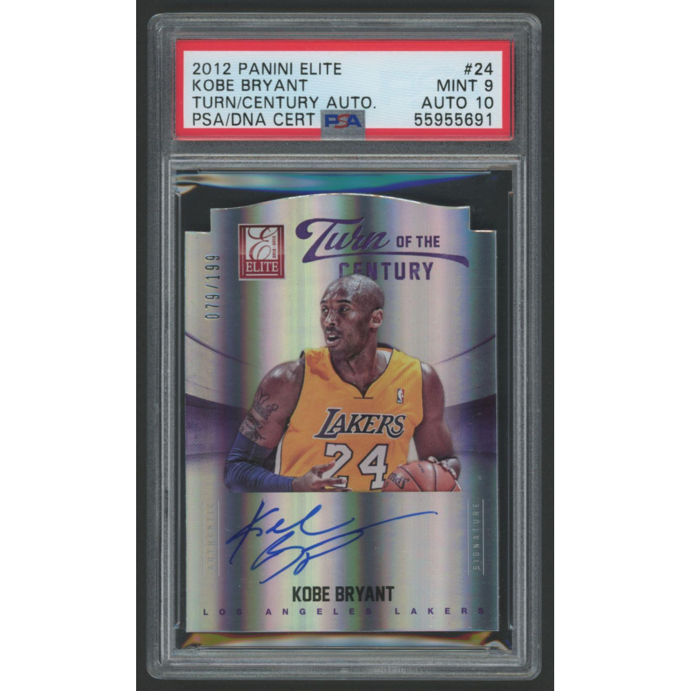 Kobe Bryant 2012-13 Elite Turn of the Century Autographs #24 #79/199 ...