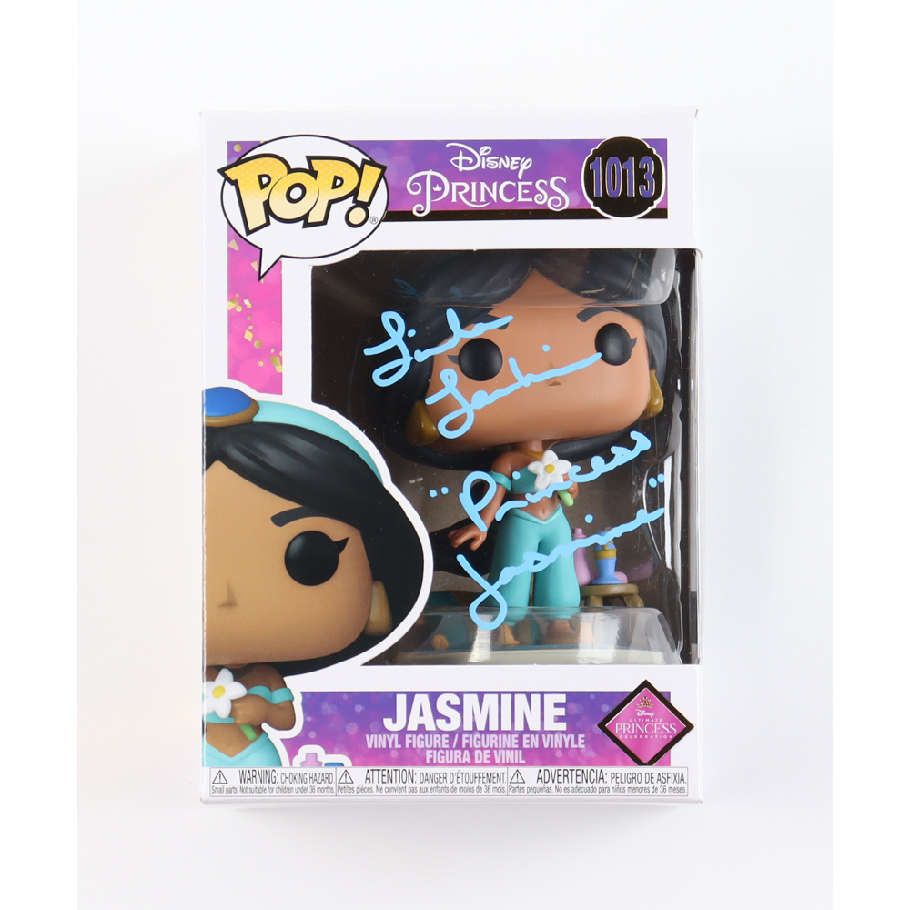 Linda Larkin Signed "Disney Princess" #1013 Jasmine Funko Pop! Vinyl ...