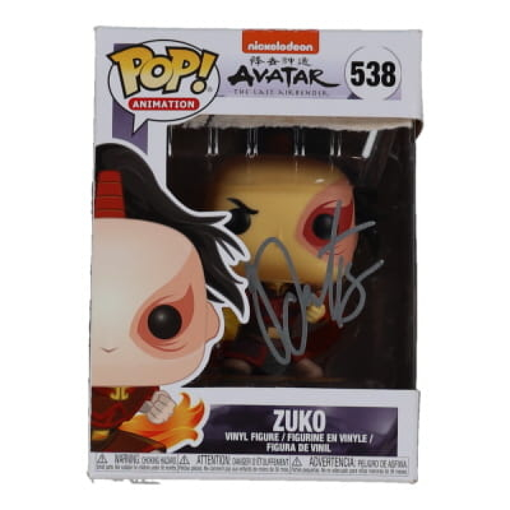 Dante Basco Signed "Avatar The Last Air Bender" #538 Zuko Funko Pop ...