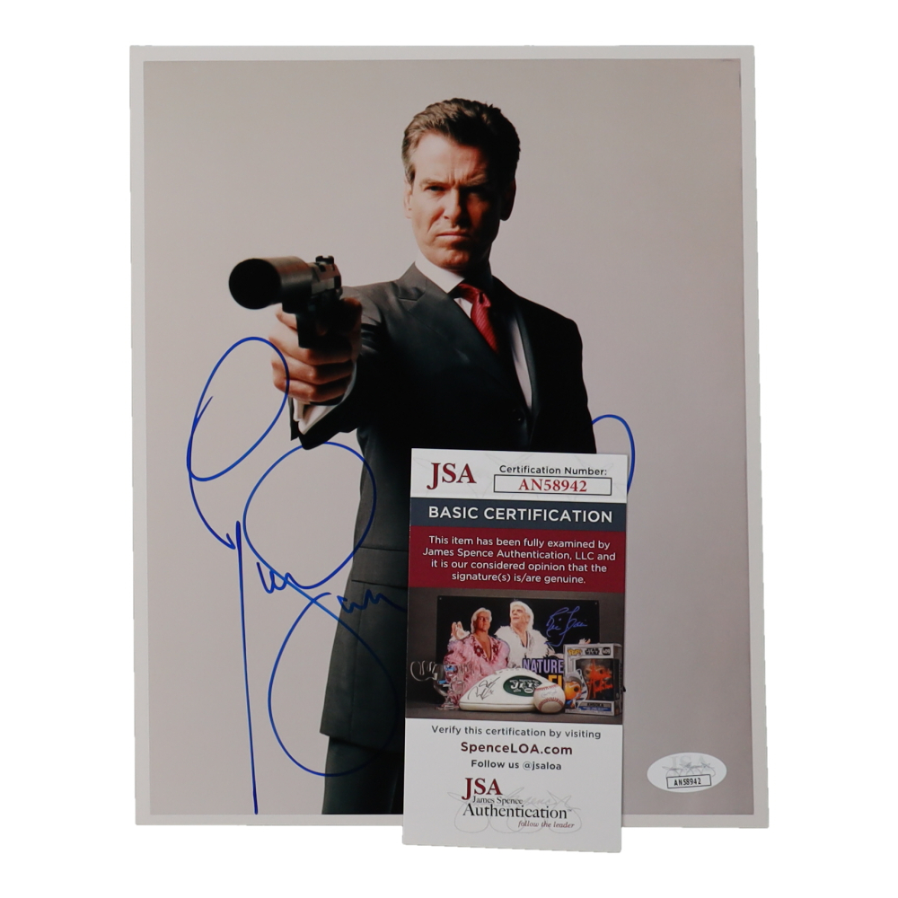 Pierce Brosnan Signed "James Bond 007" 8x10 Photo (JSA) | Pristine Auction