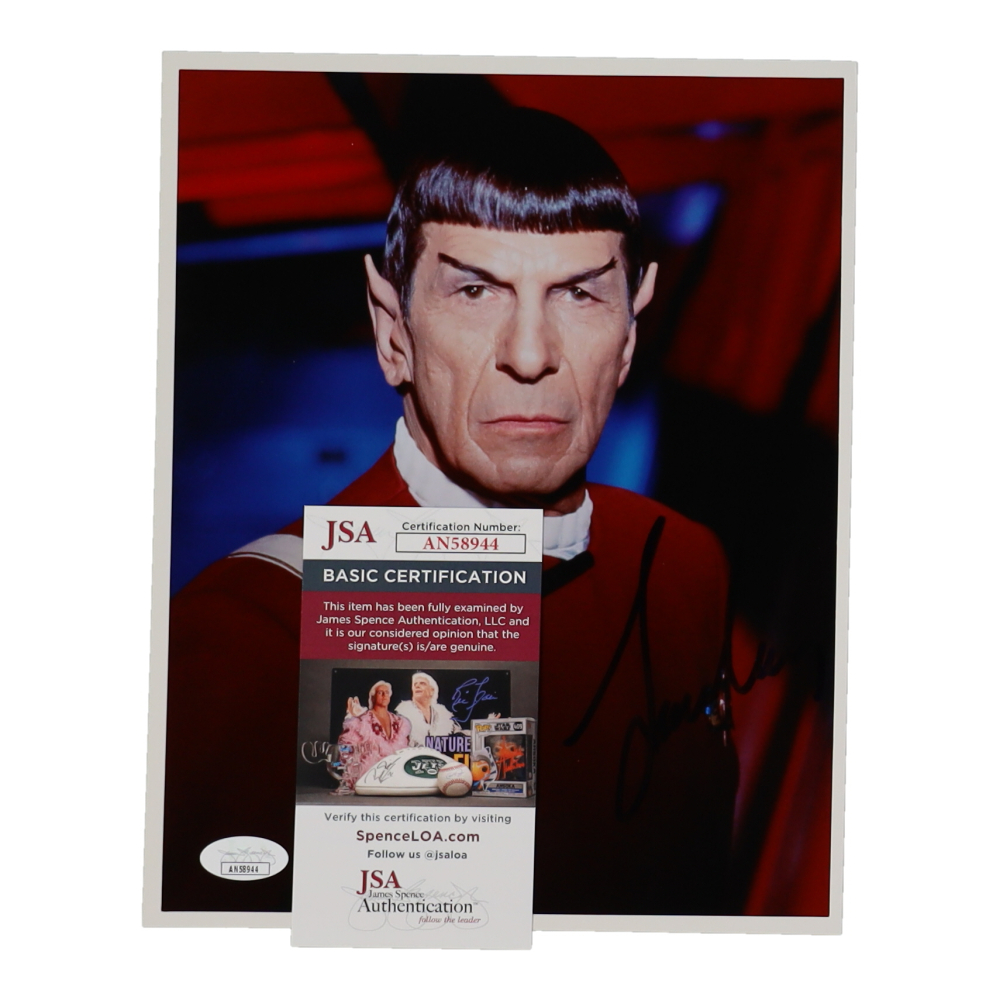 Leonard Nimoy Signed "Star Trek" 8x10 Photo (JSA) | Pristine Auction