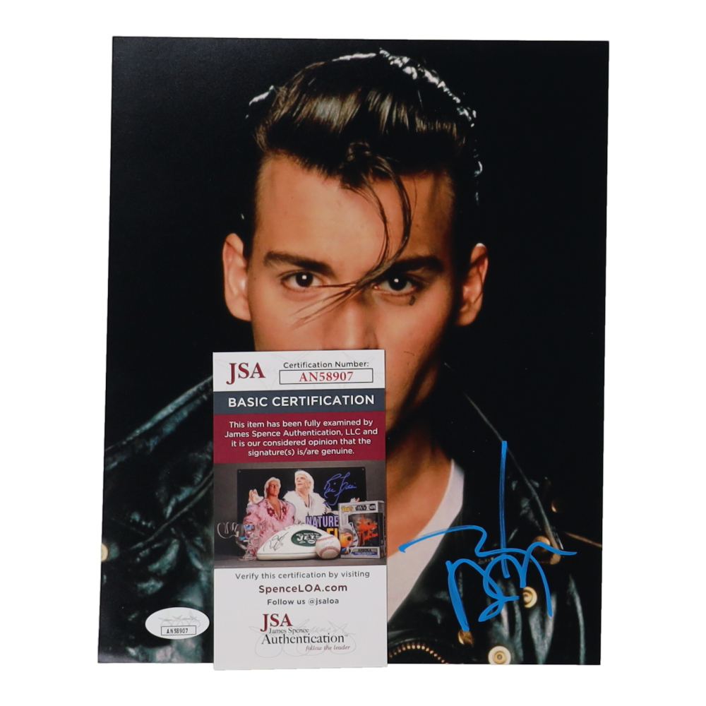 Johnny Depp Signed 8x10 Photo (JSA) | Pristine Auction