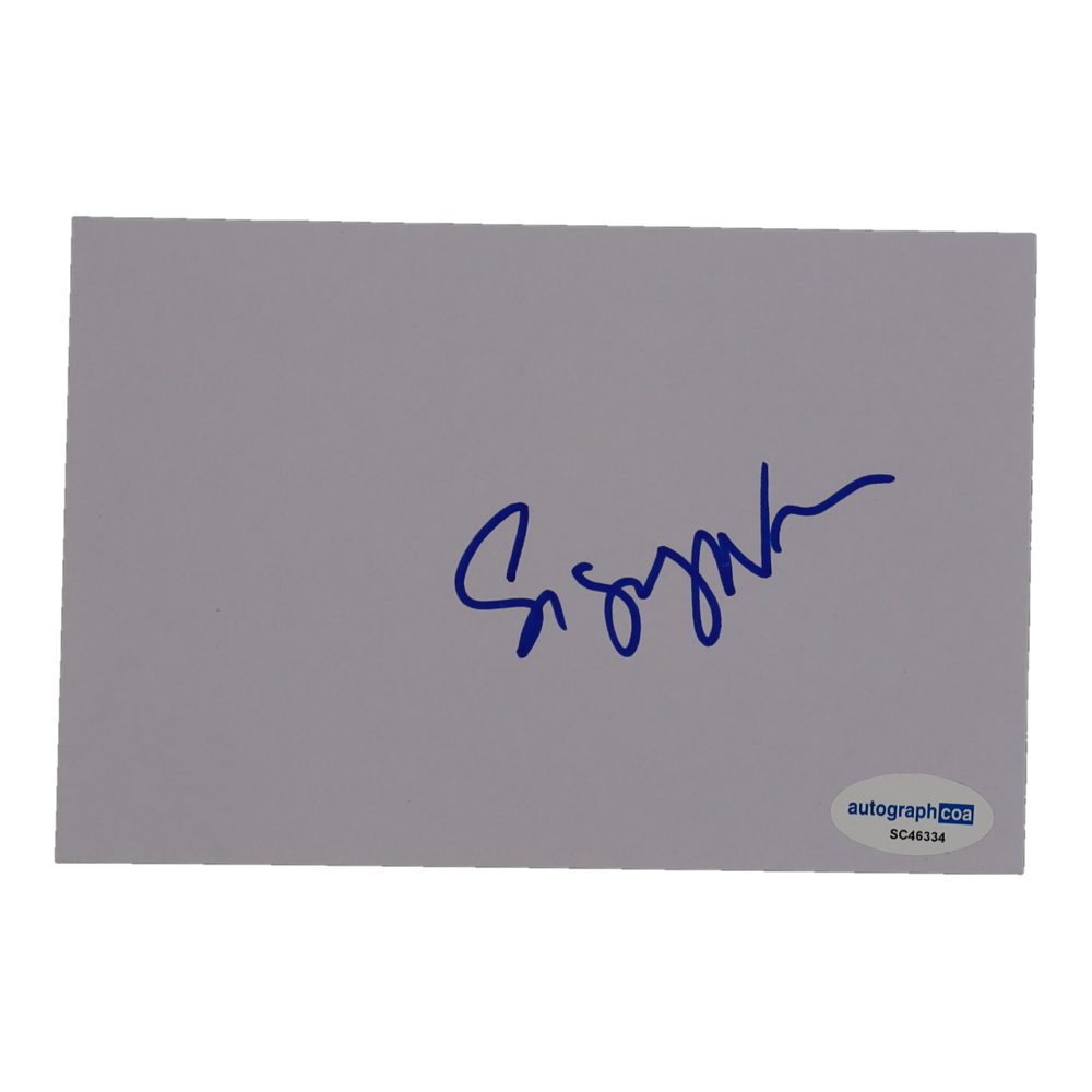 Sigourney Weaver Signed Cut (ACOA) | Pristine Auction