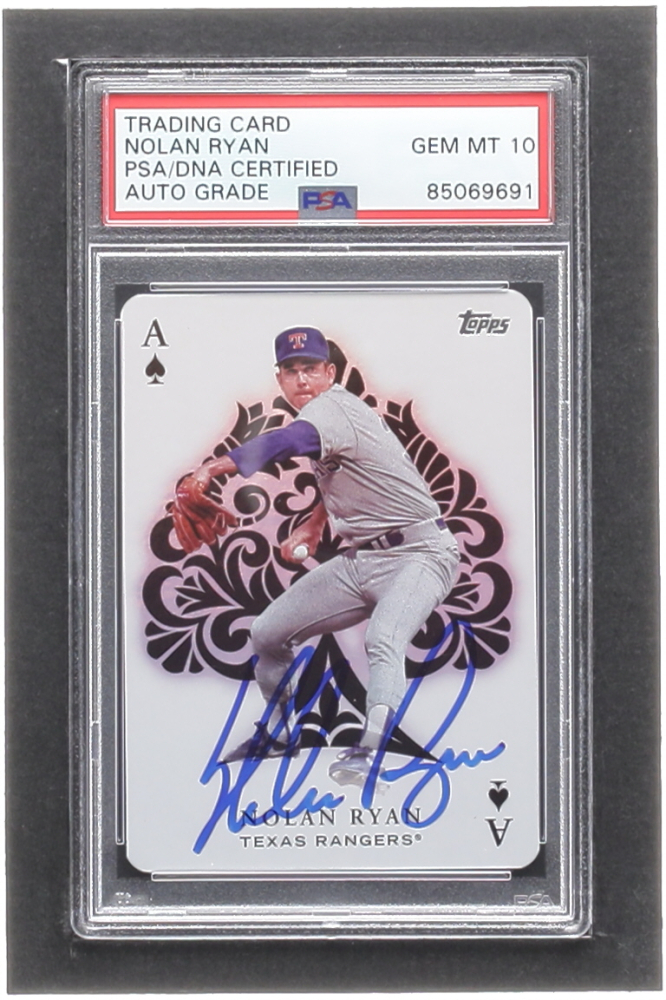 Nolan Ryan Signed 2023 Topps All Aces #AA1 (PSA | Autograph Graded PSA ...