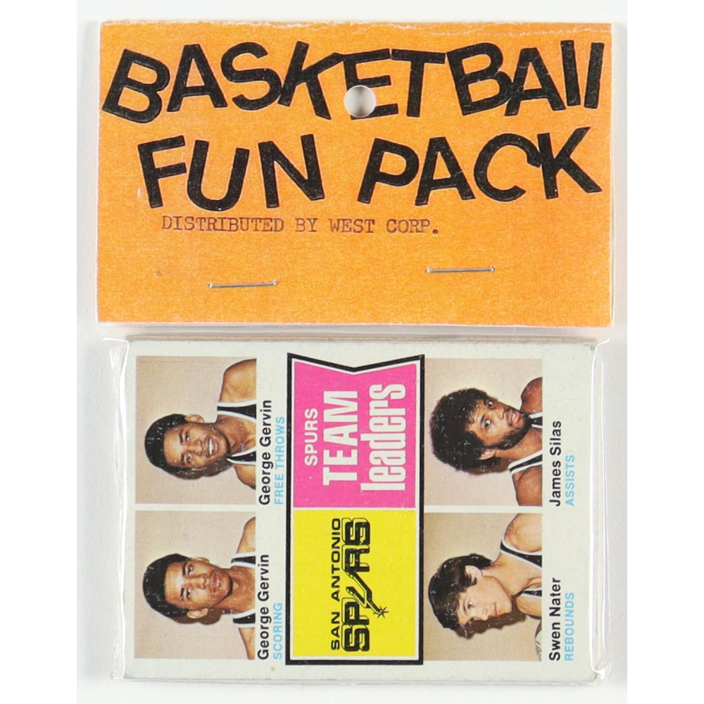 1974-75 Topps Basketball Card Fun Pack with (10) Cards | Pristine Auction