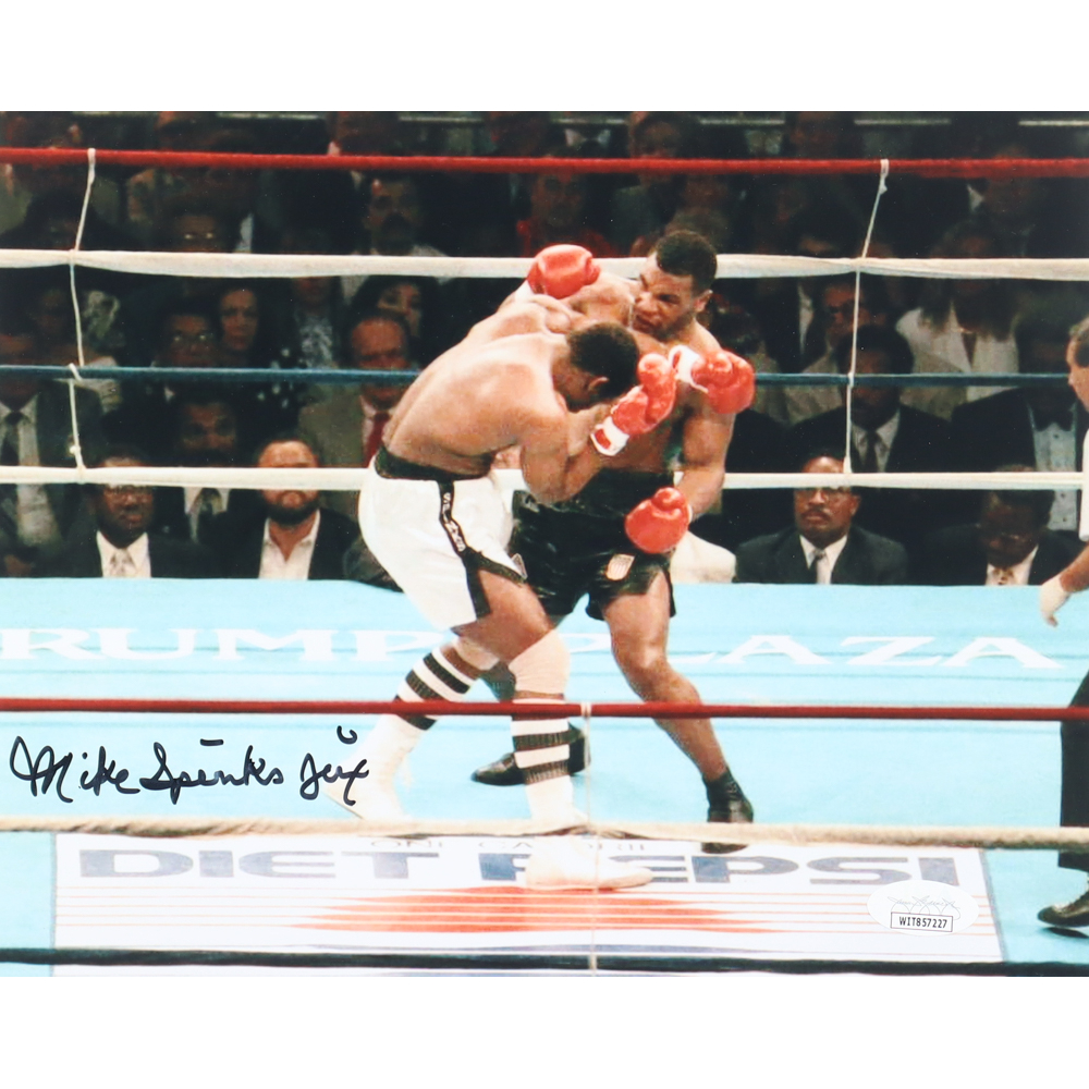 Mike "Jinx" Spinks Signed 8x10 Photo (JSA) | Pristine Auction