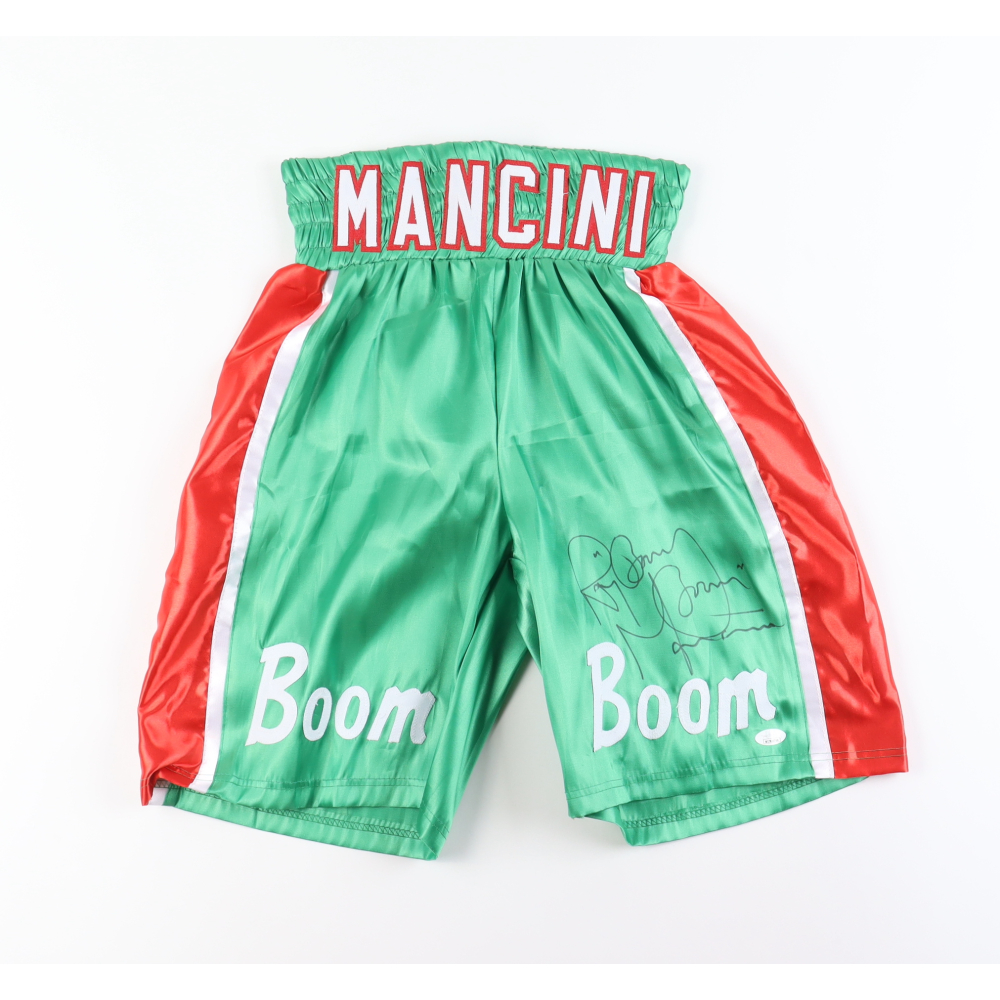 Ray "Boom Boom" Mancini Signed Boxing Trunks (JSA) | Pristine Auction