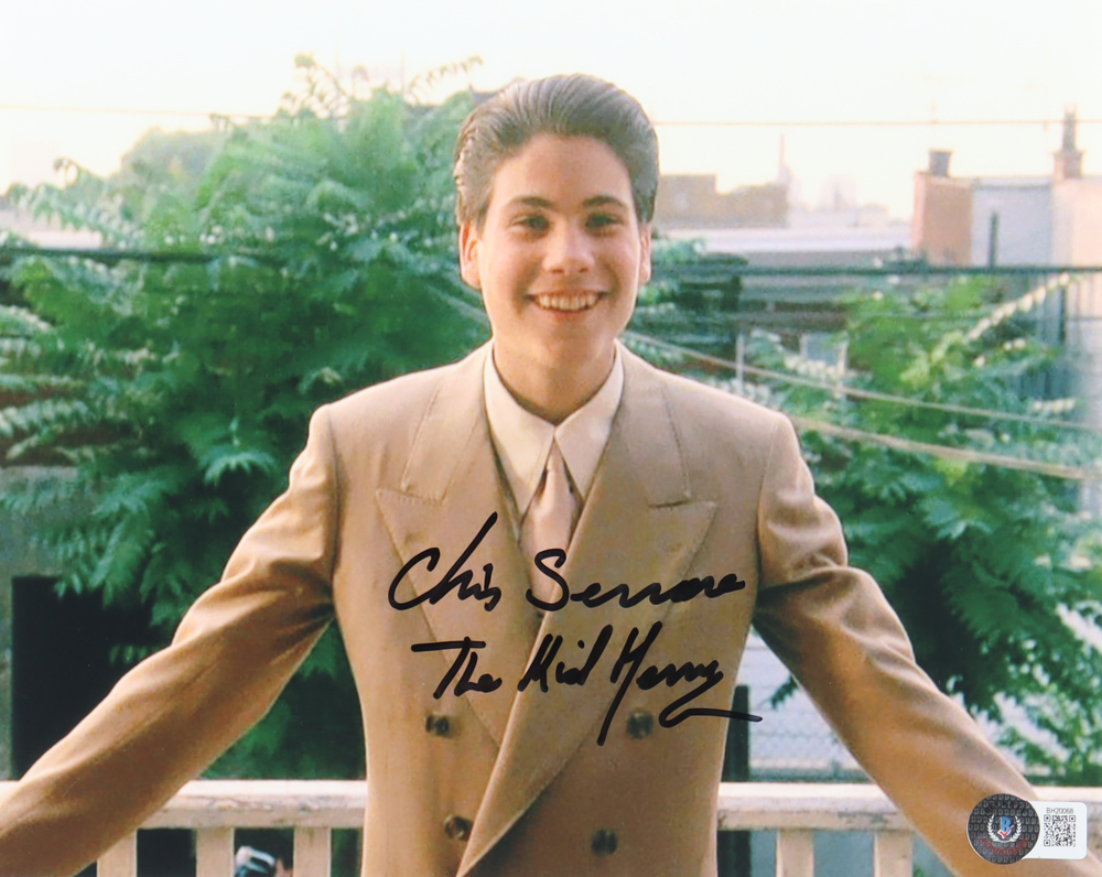 Christopher Serrone Signed "Goodfellas" 8x10 Photo Inscribed "The Kid ...