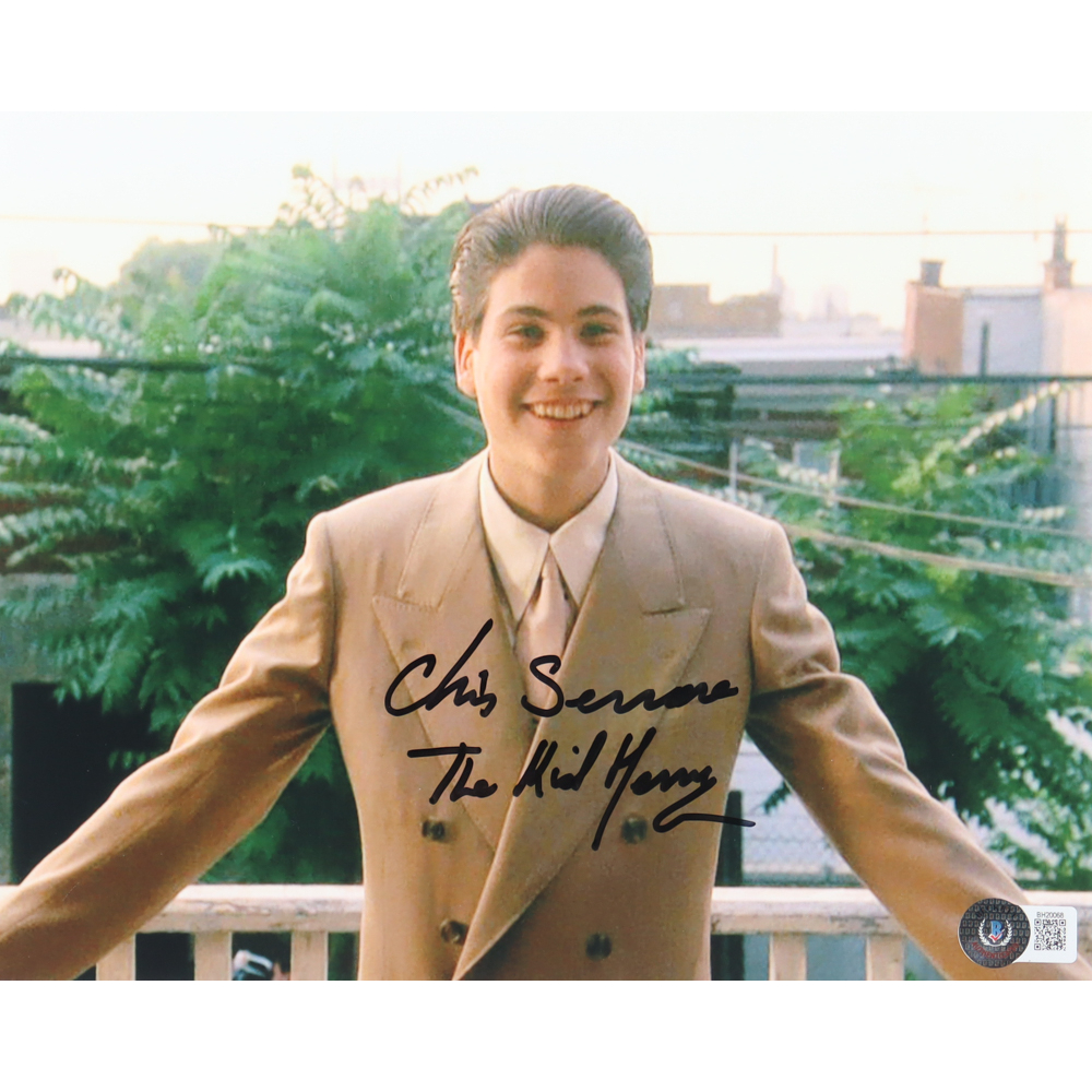 Christopher Serrone Signed "Goodfellas" 8x10 Photo Inscribed "The Kid ...