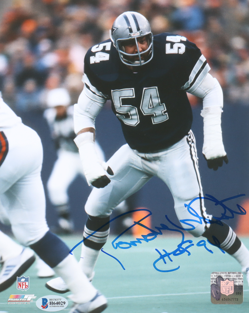 Randy White Signed Cowboys 8x10 Photo Inscribed "HOF 94" (Beckett ...
