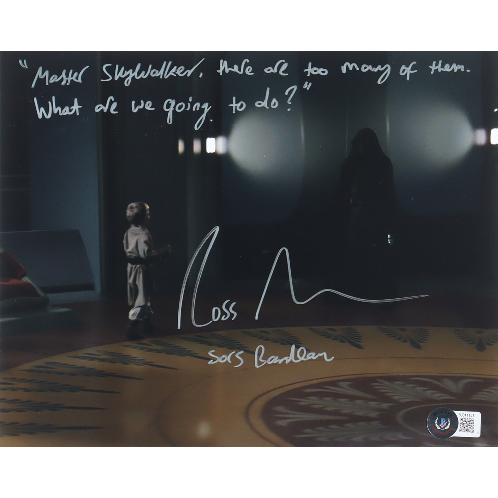 Ross Beadman Signed "Star Wars" 8x10 Photo with Character Name & Movie ...